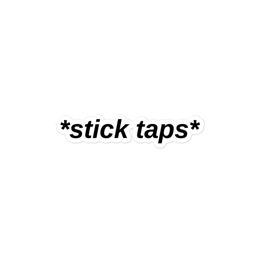 Stick Taps Sticker – The Puck Collective